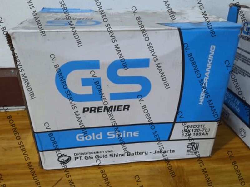 AKI GS GOLD SHINE 95D31L (NX120-7L) 100 AMPARE