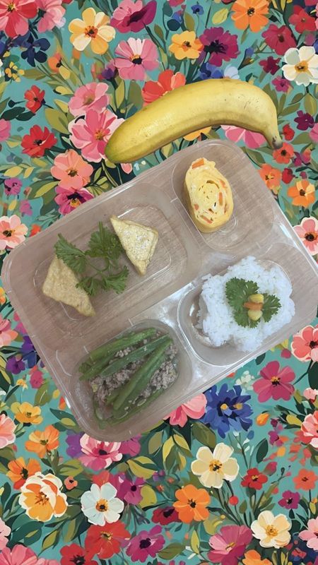 PMT Balita 2025, 12 - 59 bln, Nasi + Tamagoyaki + Tumis Buncis Daging ...