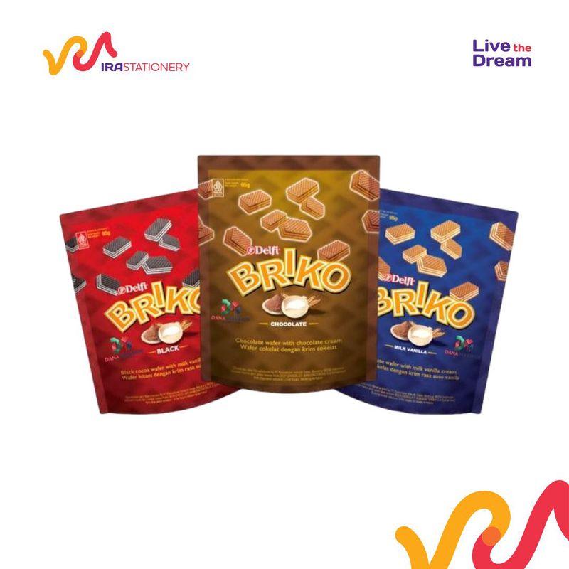 DELFI BRIKO 95GR - CHOCOLATE
