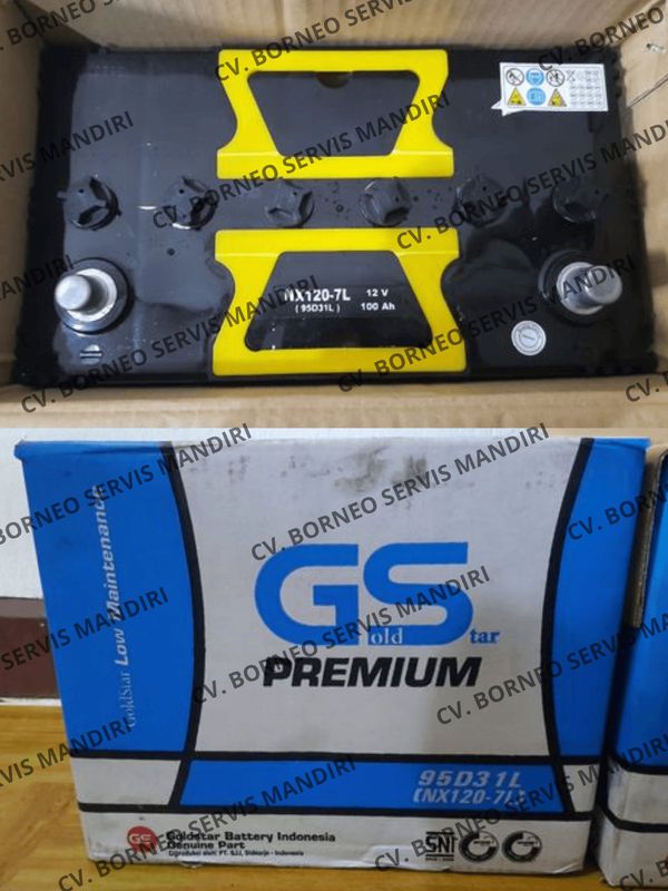 AKI GS GOLD STAR PREMIUM 95D31L (NX120-7L) 100 AMPARE