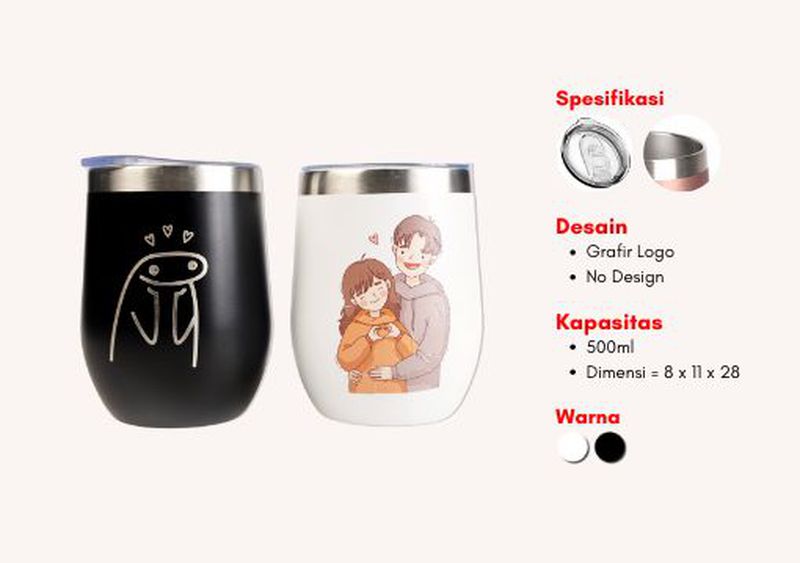 Souvenir muk Coffee Mug Hot & Cool Cup 360ml Custem