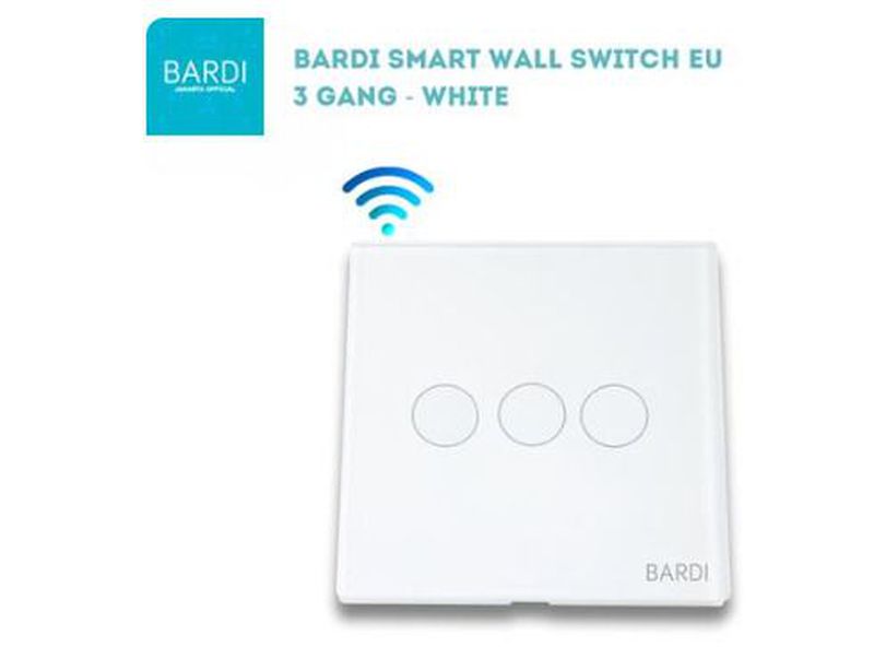 Bardi smart wall switch 3 gang
