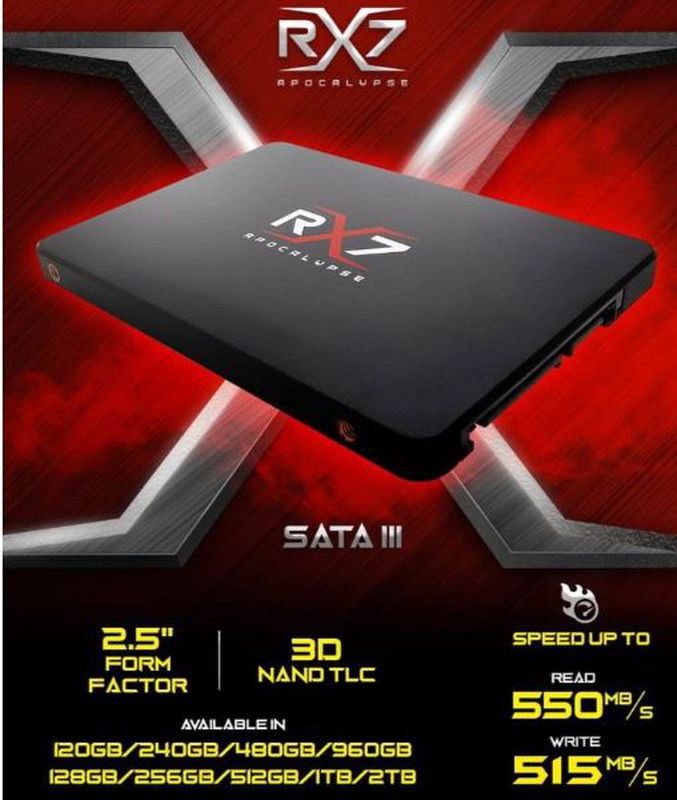 SSD 128Gb Rx7 SATA