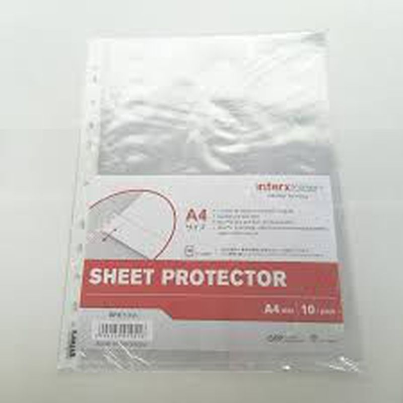 Inter-X Sheet Protector A4 SPX 100A