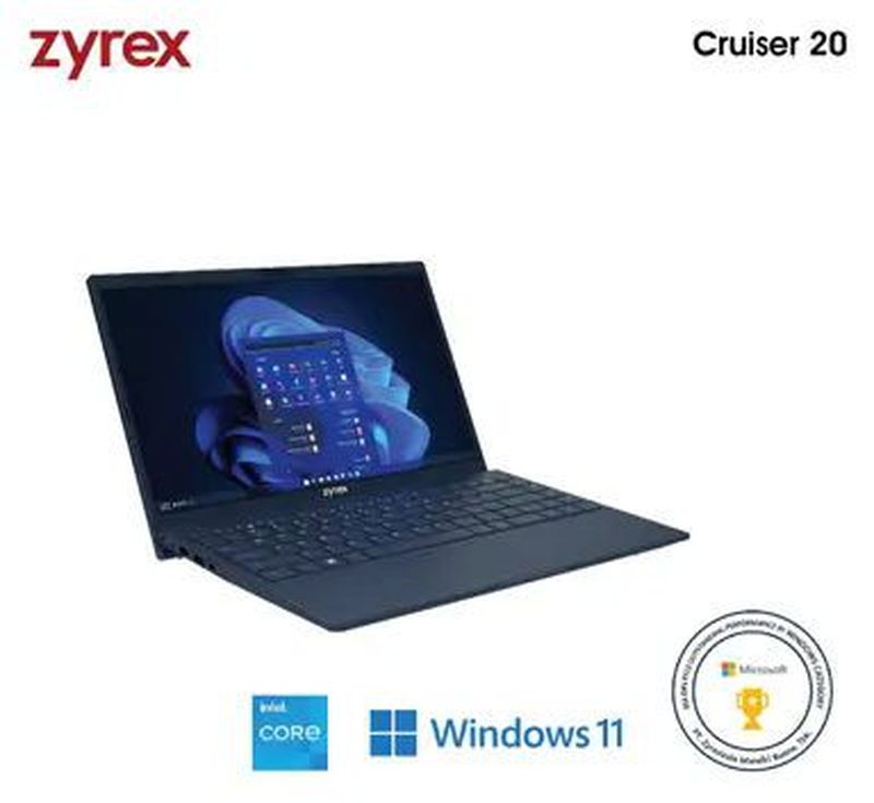 ZYREX NOTEBOOK CRUISER 20 1427U-16S1P-3