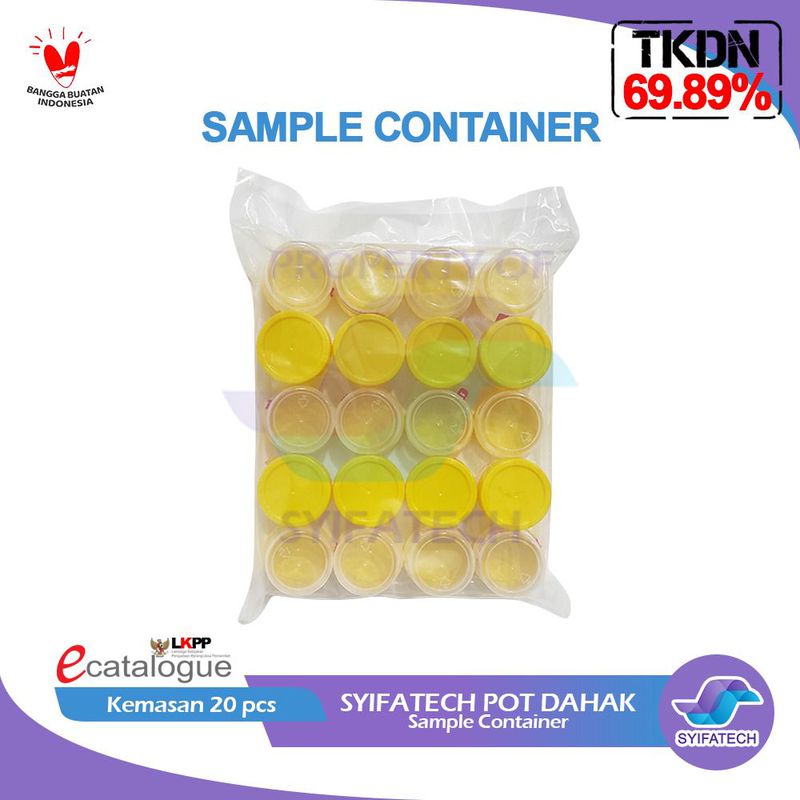 Pot Dahak Steril Isi 20