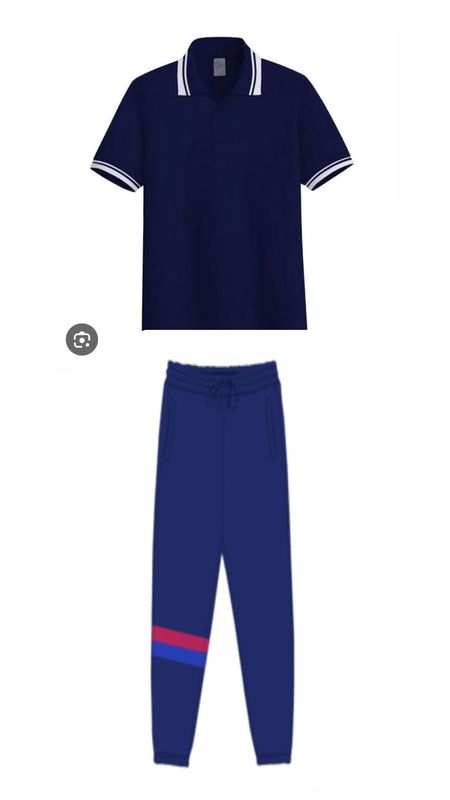 Set Pakaian Training (Kaos Polo dan Celana)