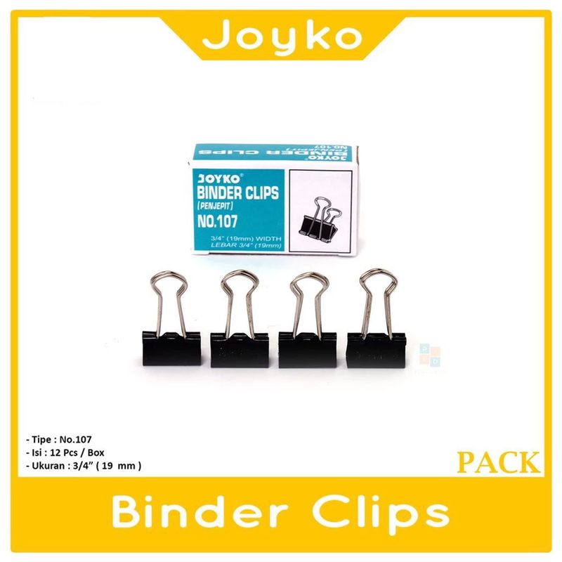 Binder Clip No 107