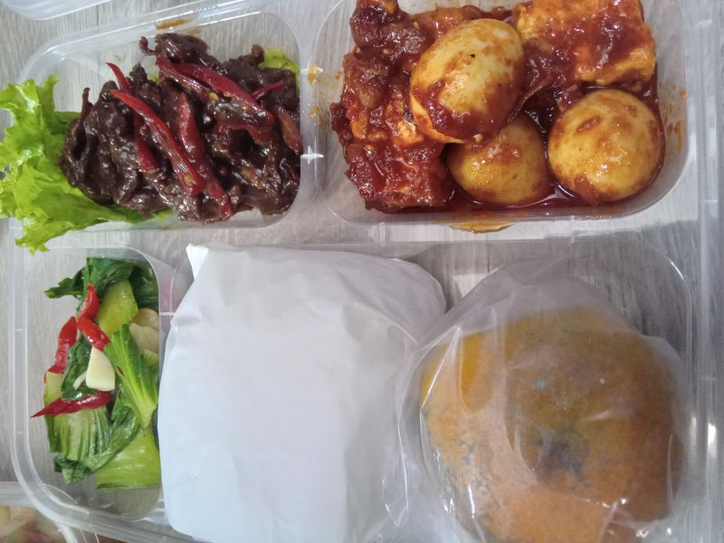 PMT Lokal Bumil KEK makanan lengkap menu 5 (Siklus 2 dan 4)