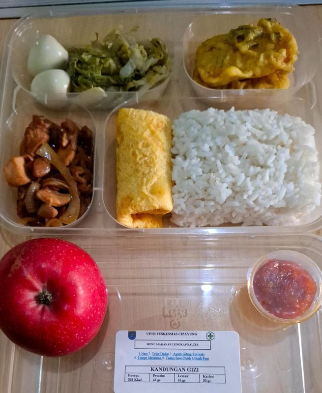 PMT 2025 Makanan Lengkap Bumil Menu tambahan