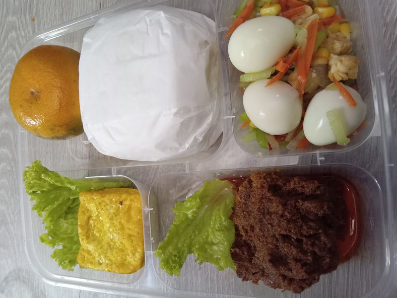 PMT Lokal Bumil KEK Makanan Lengkap Menu 2 (Siklus 1 dan 3)
