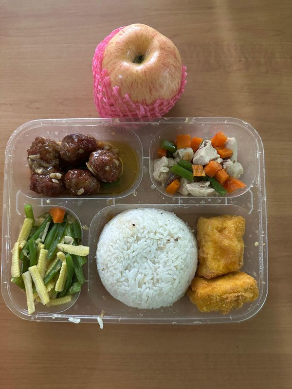 PMT BALITA 6-8 bulan : Bubur Kentang Ayam Telur, Pisang