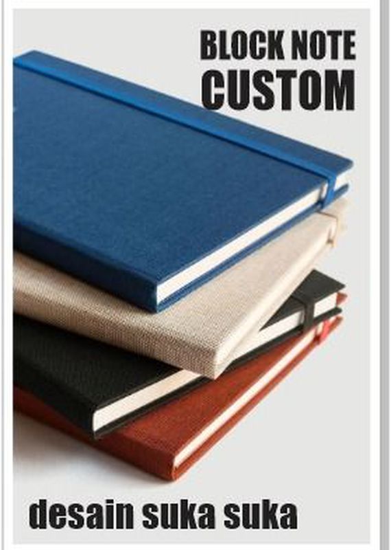 Cetak Block Note Custom