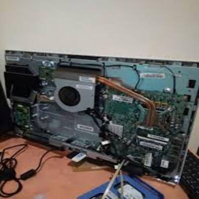 SERVIS MAINBOARD KOMPUTER PC AIO , TIDAK BISA TAMPIL