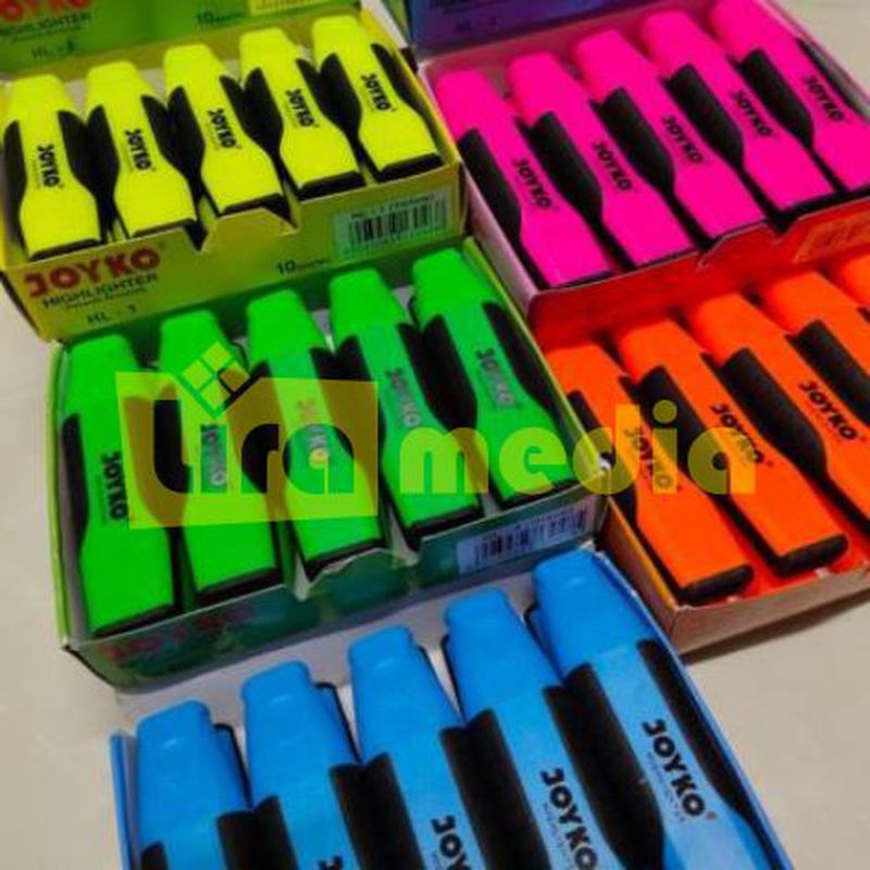 Stabilo / Highlighter Joyko (Kotak / Lusin)