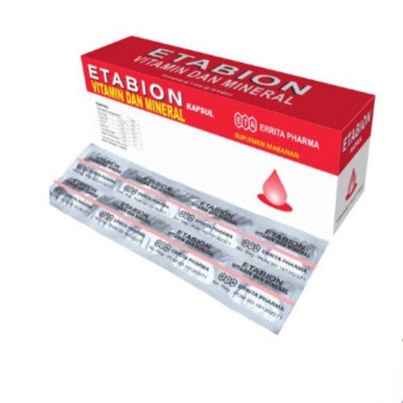 Etabion kapsul multivitamin