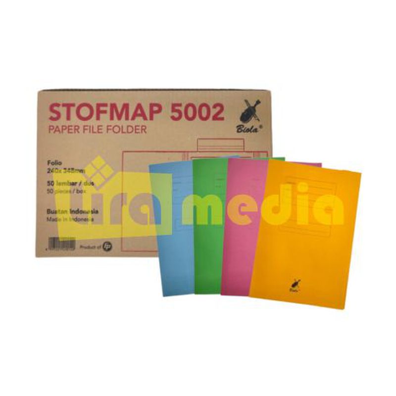 Stopmap / Map Kertas Folio Biola (Box)