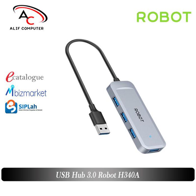 USB Hub 3.0 Robot H340A