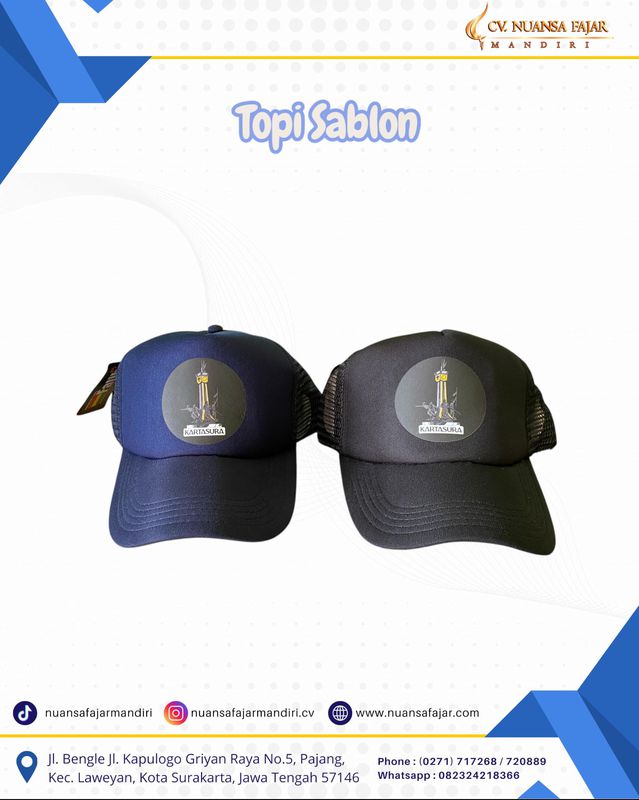 TOPI SABLON NON BRAND