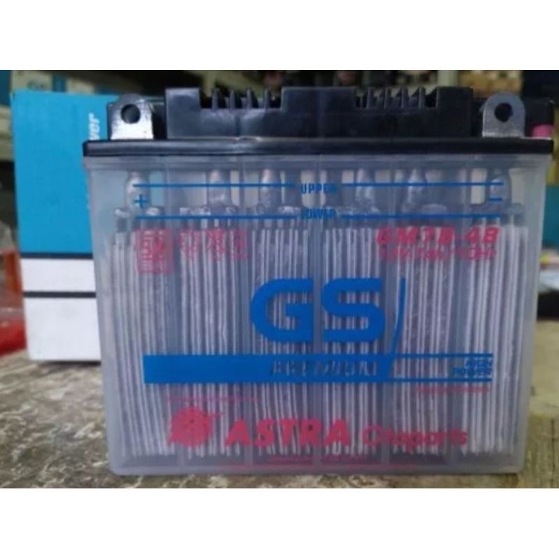 Accu Basah GS Astra + pemasangan