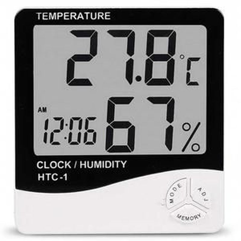 Thermometer Ruangan Digital HTC-1 Hygrometer