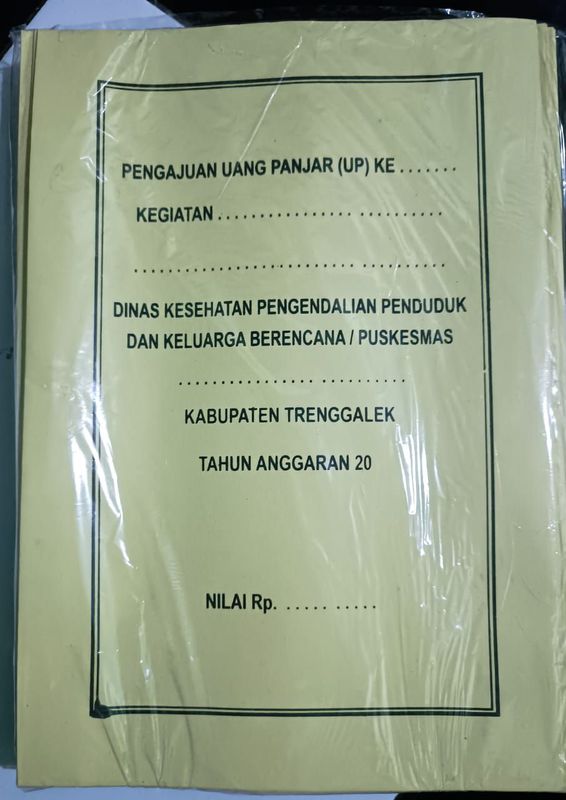 Map Uang Panjar