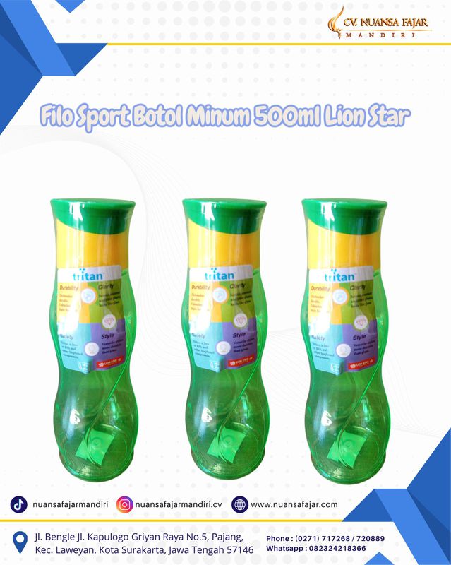 FILO SPORT BOTOL MINUM 500ML LION STAR