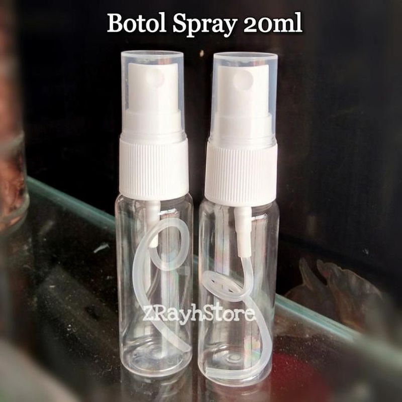 Botol Spray 20 ml tutup putih