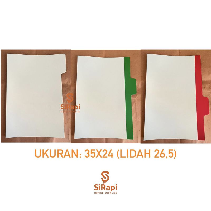 SEKAT FOLDER KWARTO WARNA (I-II-III)