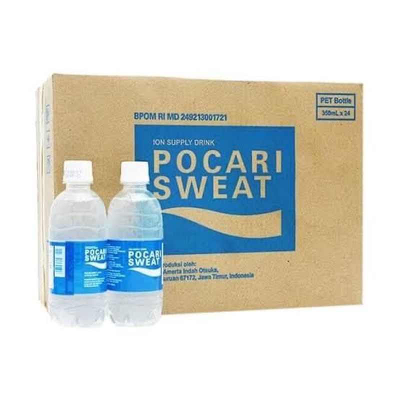 POCARI SWEAT Botol 350 ML/ @ Dus isi 24 Botol