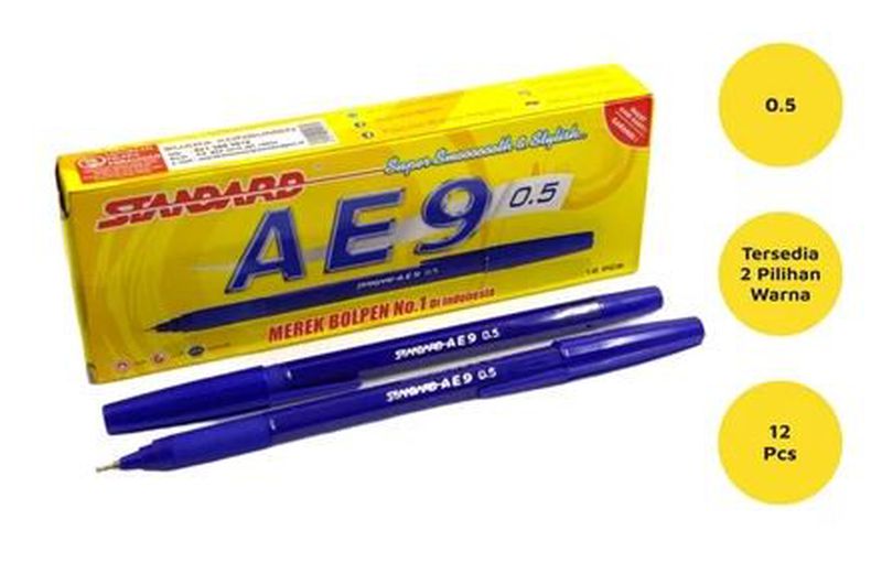 Ballpoint Biru AE7 0.5