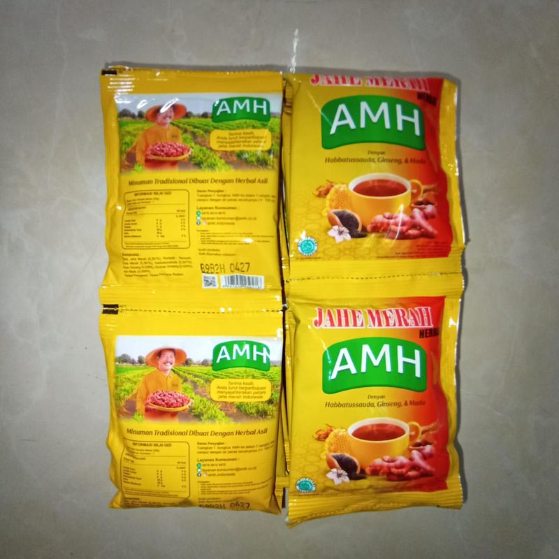 Jahe Merah AMH 10x20gr