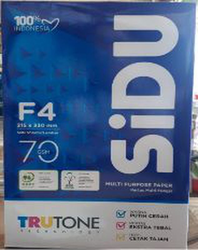 Kertas Hvs SIDU F4 70 Gram