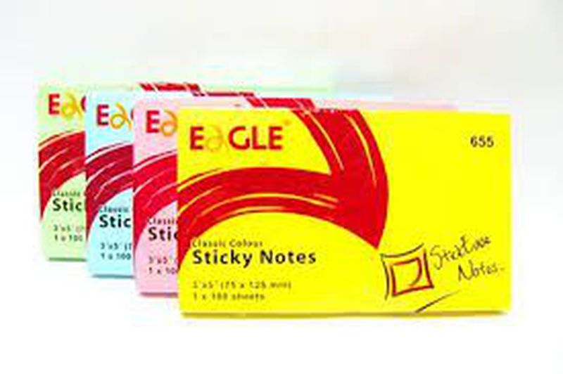 sticky note eagle 655 (pack)