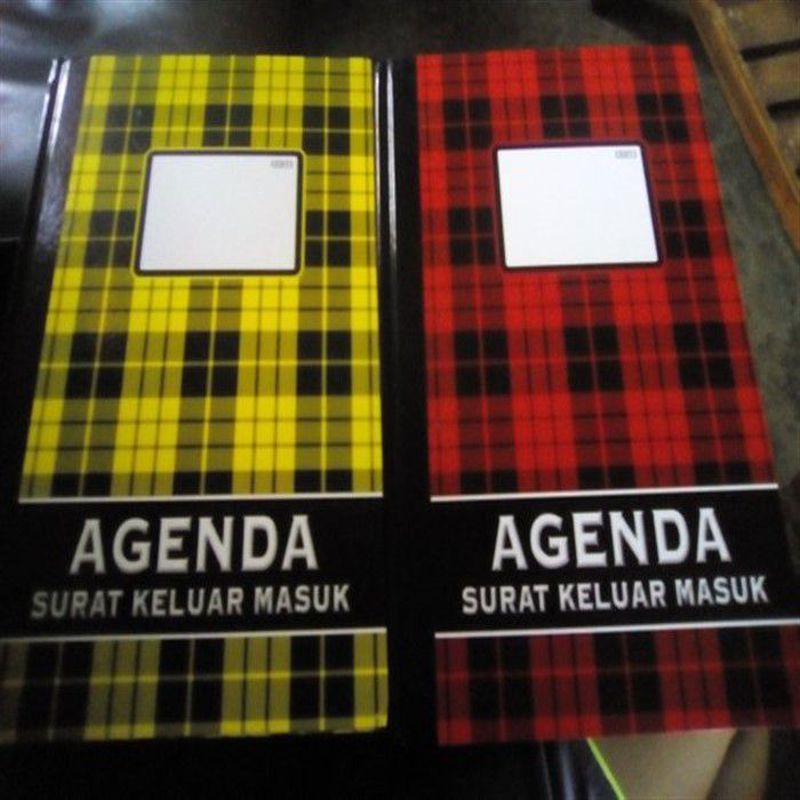BUKU AGENDA SURAT MASUK KELUAR