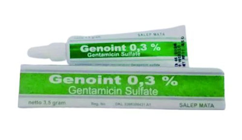 Gentamicin/Genoint salep mata 0,3 % , 3,5 gram