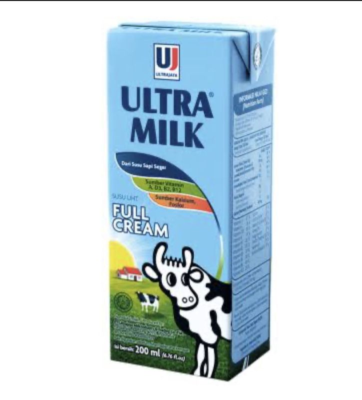 Susu UHT ultra 200ml