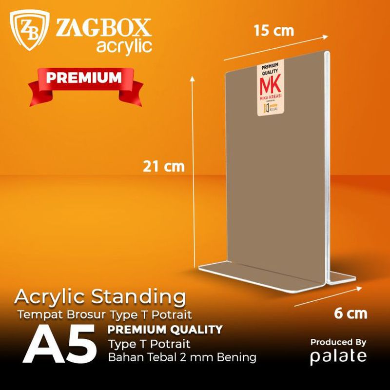 Akrilik Ten Holder Barcode A5