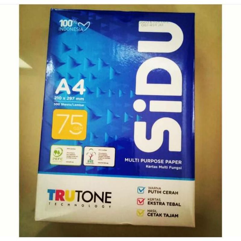 Kertas HVS 1 Rim 75 Gram