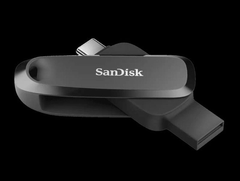 Flashdisk dual connector 64 GB (Sandisk) USB Type-C and USB Type-A ...