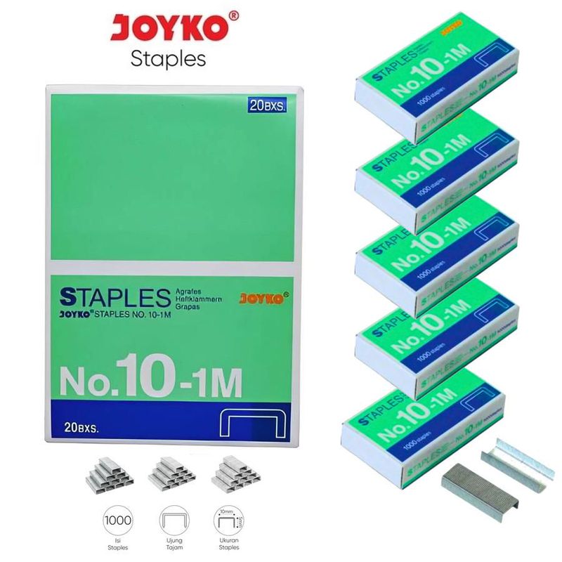 Isi Steples Stapler No 10