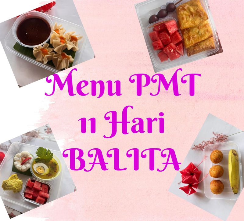 MENU PMT 11 HARI UNTUK BALITA