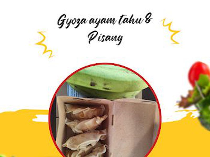 PMT BALITA GYOZA AYAM TAHU + BUAH PISANG