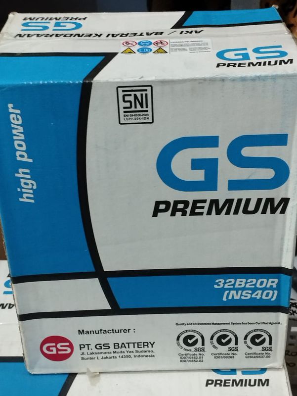 7E. Accu GS 40 Ampere