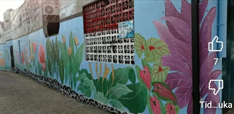 YCS paket pembuatan mural di tembok