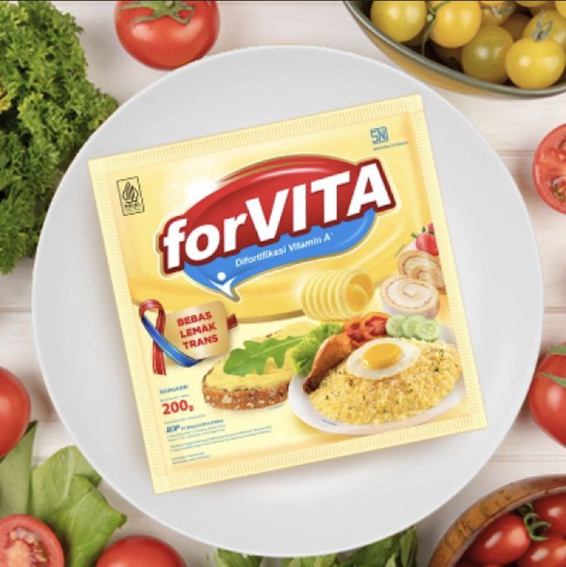 Margarine ForVITA, 200 gr