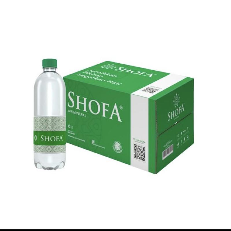 Shofa water 600ml (isi 24)
