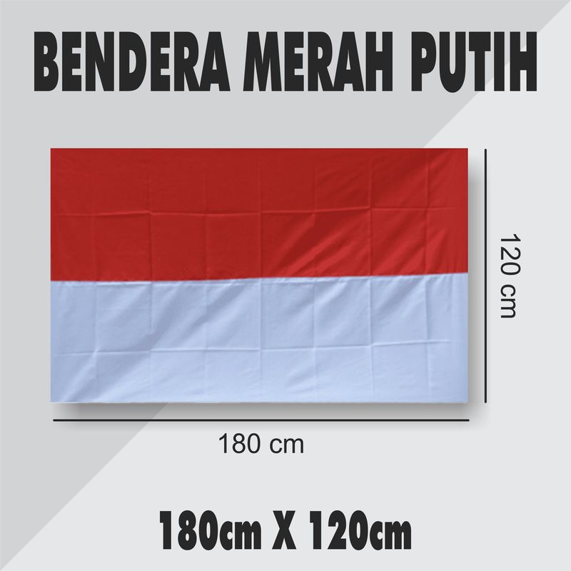 Bendera Merah Putih 180 x120 cm