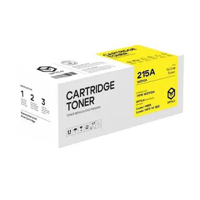OPTILO 215A Yellow LaserJet Toner Cartridge for HP W2312A