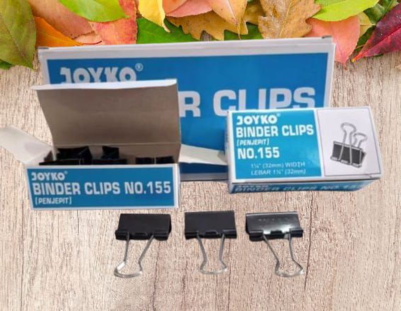 Binder Clips ( Binder Clips No.155 @kotak isi 12pc)